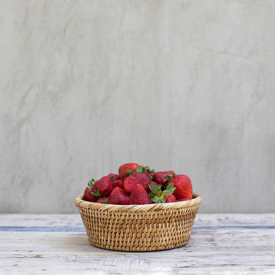 Canasto Redondo Ratán – Simple by Puro